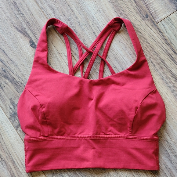 Lululemon Red Sports Bra